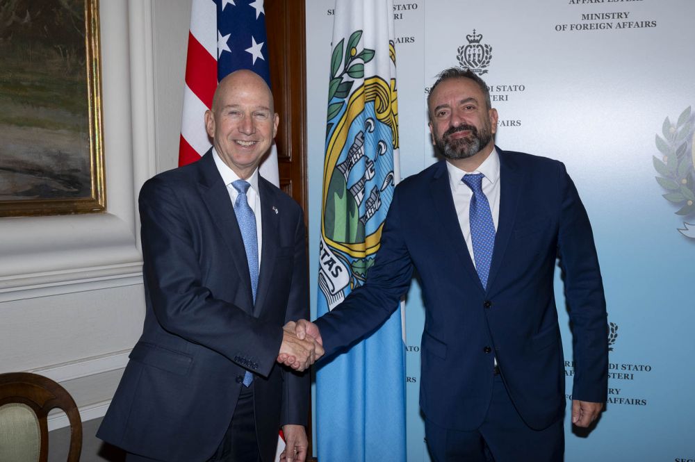 San Marino: Jack Alan Markell, ambasciatore USA, presenta