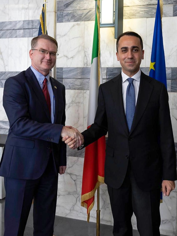 Ambasciata USA: Crowley incontra Di Maio