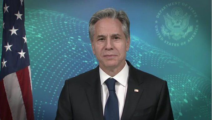 Videomessaggio Segretario USA Blinken a Conferenza Ambasciatori